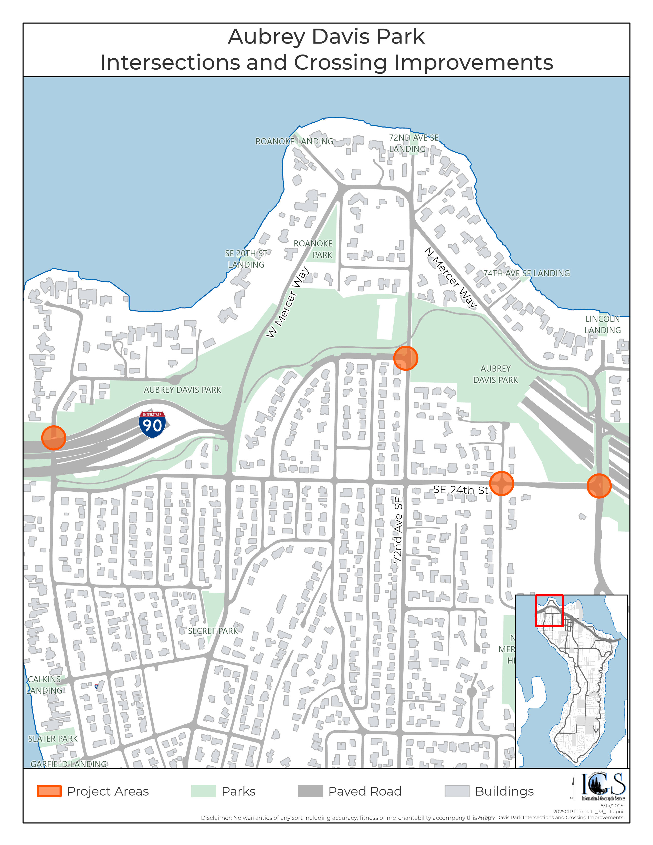 Aubrey Davis Park Intersections and Crossing Improvements | Mercer ...