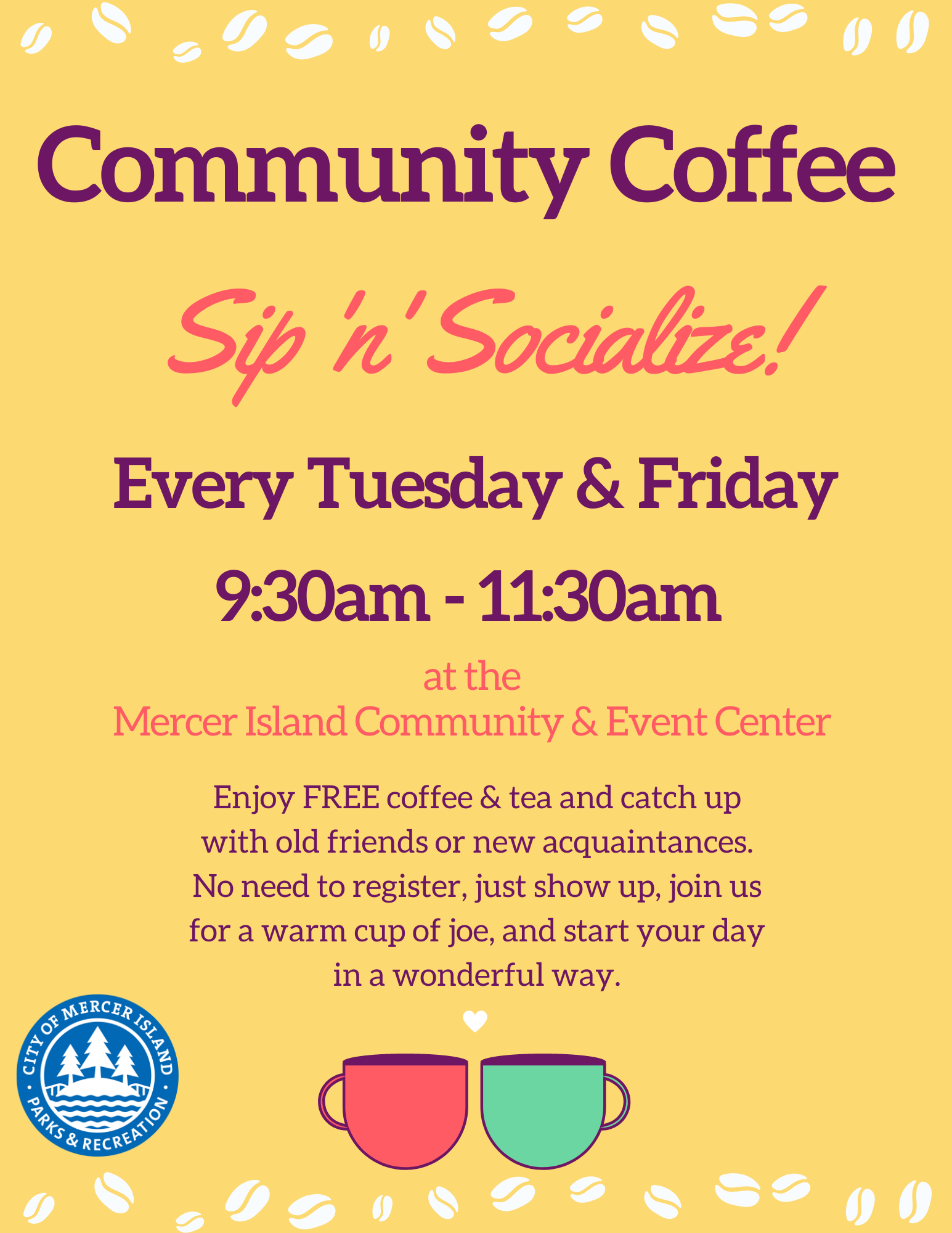 Vintage Community Coffee Logo TALA COMMUNITY NEWS: A STORM IN A COFFEE