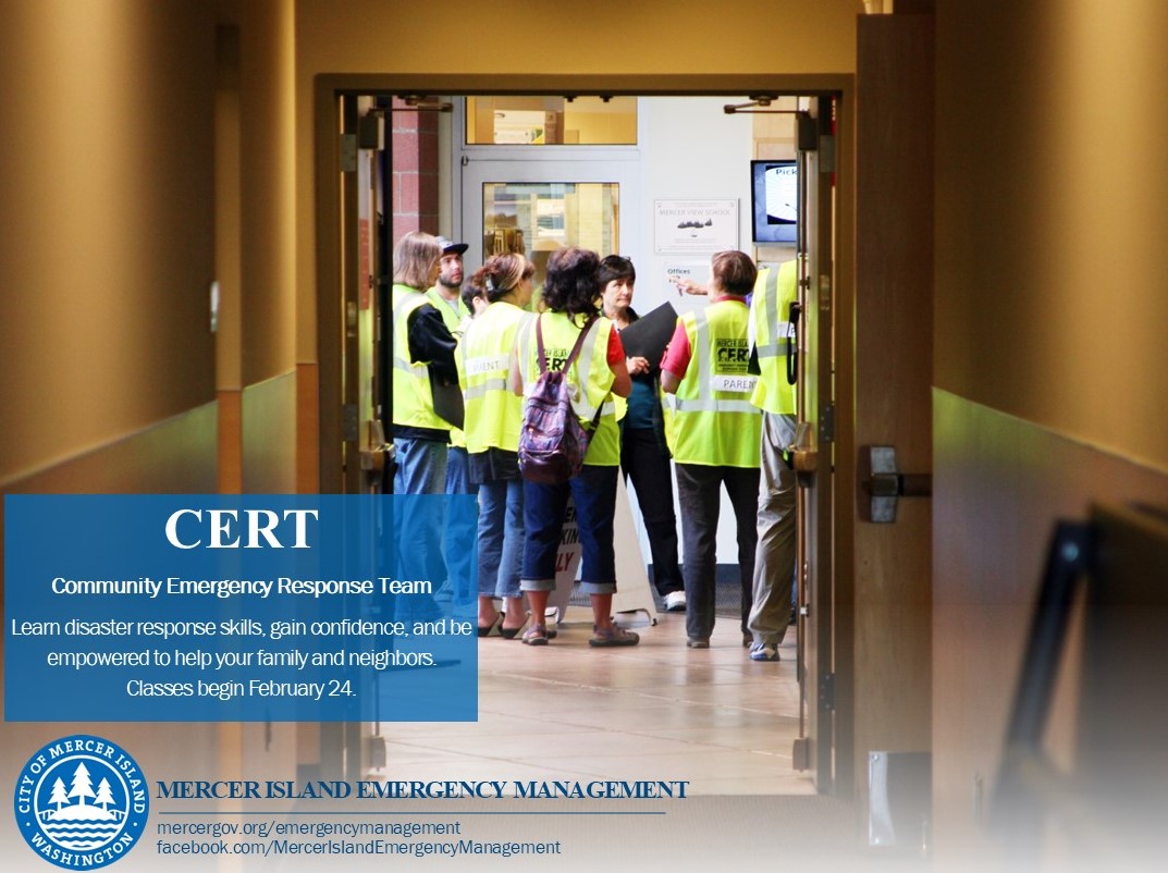 Community Emergency Response Team Training | Mercer Island, Washington