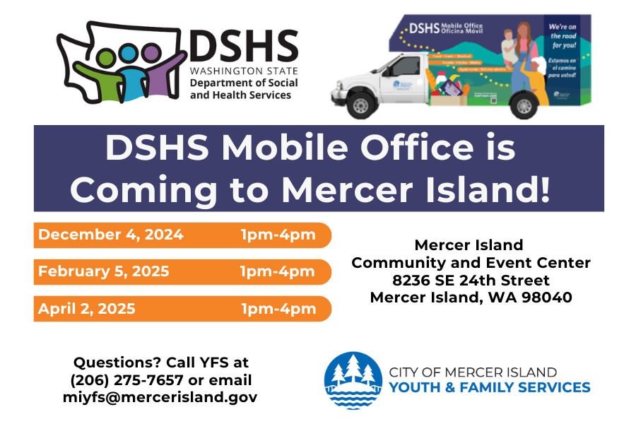 DSHS Mobile Office Visit | Mercer Island, Washington