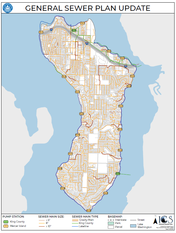 General Sewer Plan Update | Mercer Island, Washington