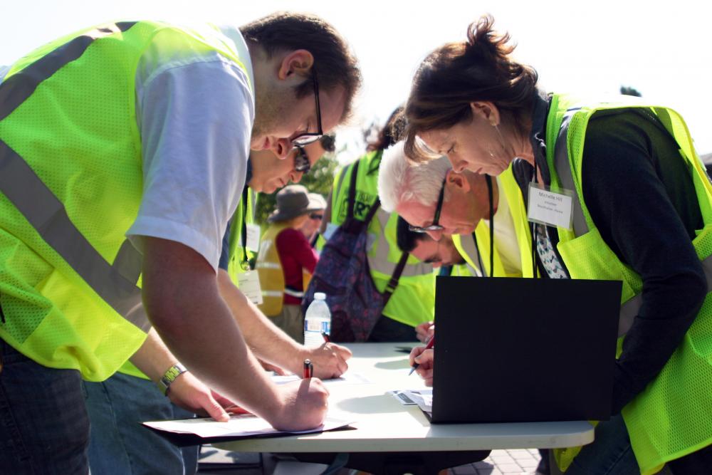 Emergency Management Volunteer Exercise | Mercer Island, Washington