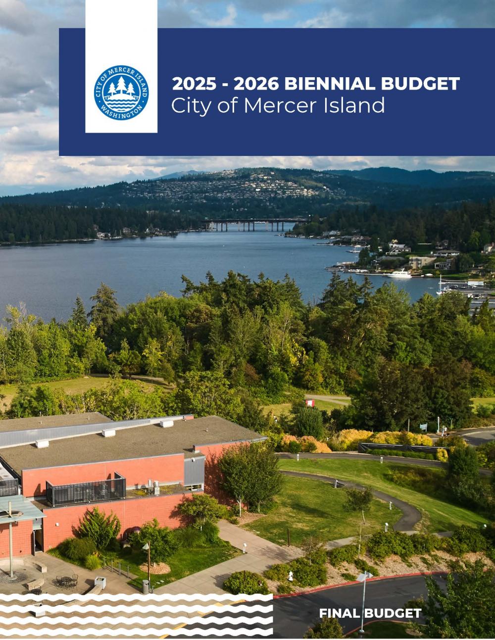 2025-2026 Biennial Budget | Mercer Island, Washington