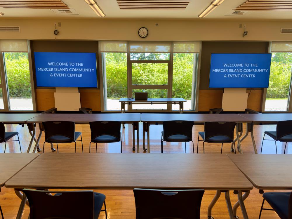 The Mercer Island Community & Event Center (MICEC) Rental Information ...