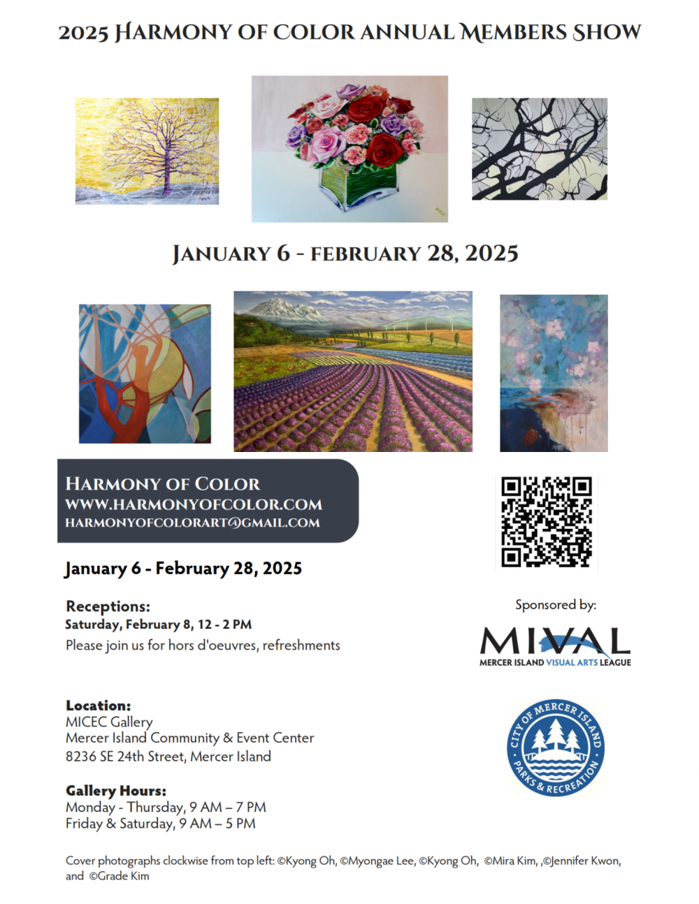 MIVAL Art Reception | Mercer Island, Washington