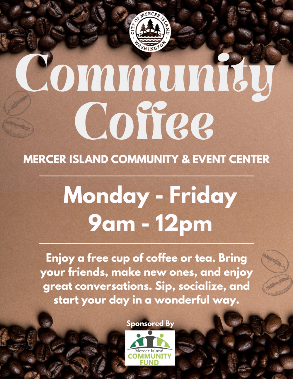 Community Coffee | Mercer Island, Washington