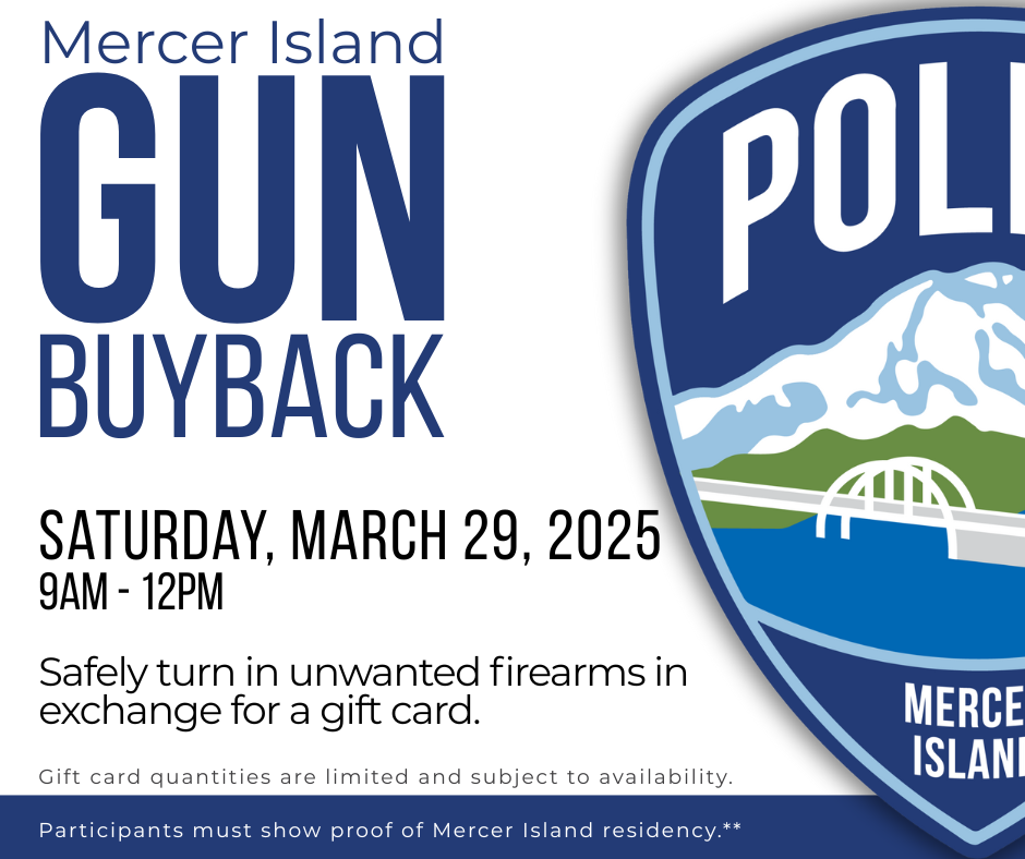 Gun Buyback | Mercer Island, Washington