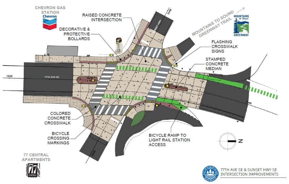 Sunset Hwy/77th Ave SE Intersection Improvements | Mercer Island ...